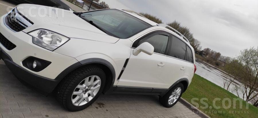 Balts Opel Antara 2012 Daugavpils, ar dzinēja tilpumu 2.20 L un nobraukumu 190 tūkst. km par 5900 €, foto 5 vietnē AUTOMOTO.COM.LV