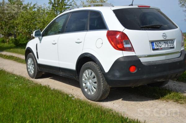 Balts Opel Antara 2012 Dobele, ar dzinēja tilpumu 2.20 L un nobraukumu 249 tūkst. km par 5000 €, foto 6 vietnē AUTOMOTO.COM.LV