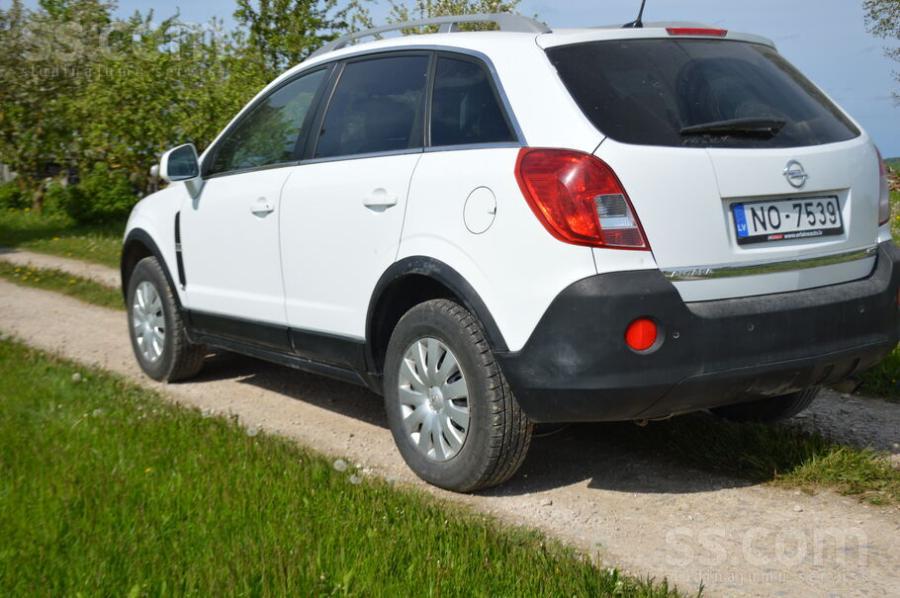 Balts Opel Antara 2012 Dobele, ar dzinēja tilpumu 2.20 L un nobraukumu 249 tūkst. km par 5000 €, foto 7 vietnē AUTOMOTO.COM.LV