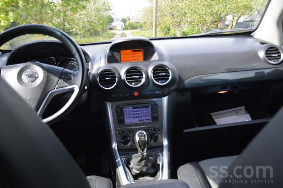 Balts Opel Antara 2012 Dobele, ar dzinēja tilpumu 2.20 L un nobraukumu 249 tūkst. km par 5000 €, foto 10 vietnē AUTOMOTO.COM.LV