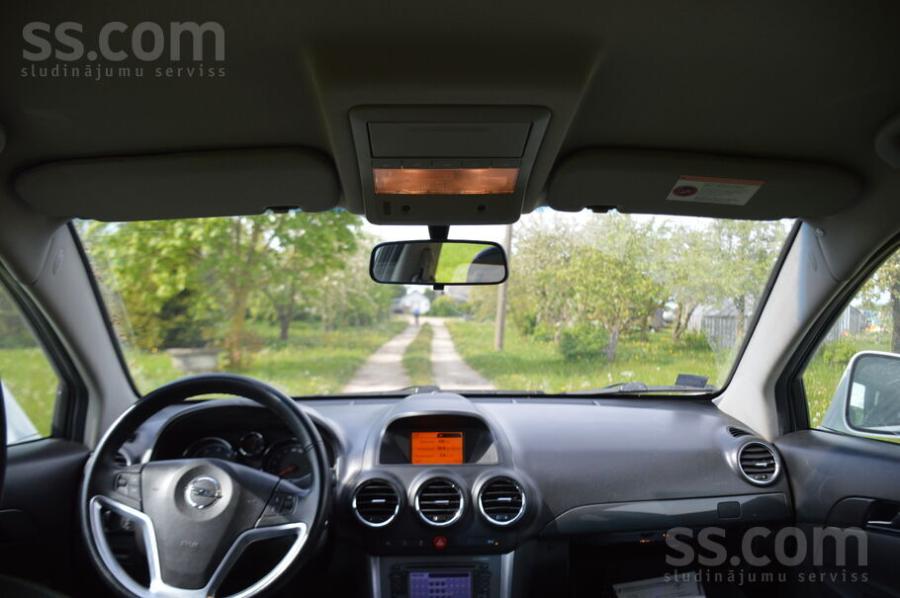 Balts Opel Antara 2012 Dobele, ar dzinēja tilpumu 2.20 L un nobraukumu 249 tūkst. km par 5000 €, foto 14 vietnē AUTOMOTO.COM.LV