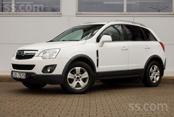 White Opel Antara 2014 in Riga, with an engine capacity of 2.20 L and mileage of 0 thousand km for 4995 €, photo 1 on AUTOMOTO.COM.LV