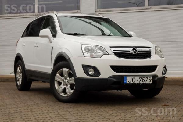 White Opel Antara 2014 in Riga, with an engine capacity of 2.20 L and mileage of 0 thousand km for 4995 €, photo 3 on AUTOMOTO.COM.LV