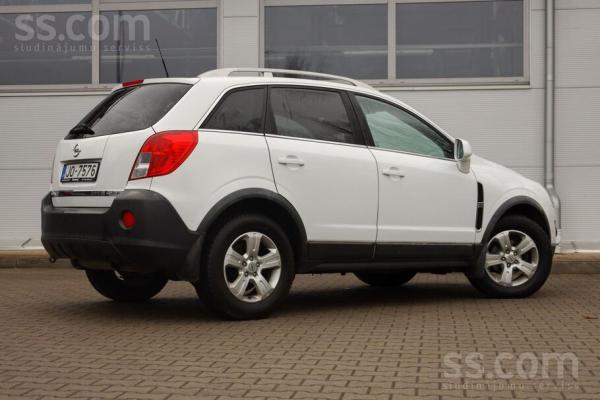 White Opel Antara 2014 in Riga, with an engine capacity of 2.20 L and mileage of 0 thousand km for 4995 €, photo 7 on AUTOMOTO.COM.LV