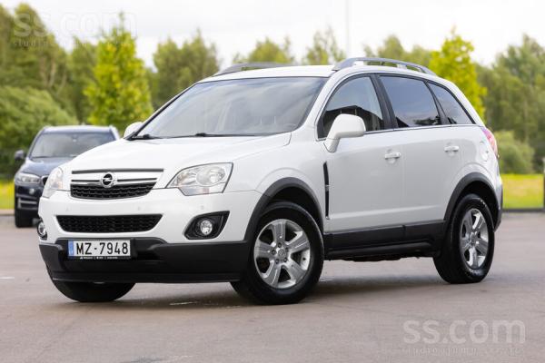 White Opel Antara 2014 in Jelgava, with an engine capacity of 2.20 L and mileage of 0 thousand km for 3700 €, photo 1 on AUTOMOTO.COM.LV