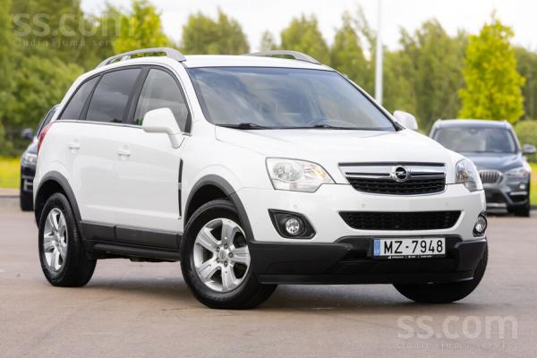 White Opel Antara 2014 in Jelgava, with an engine capacity of 2.20 L and mileage of 0 thousand km for 3700 €, photo 3 on AUTOMOTO.COM.LV