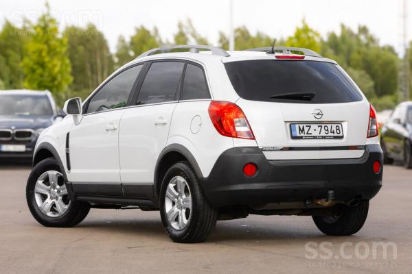 White Opel Antara 2014 in Jelgava, with an engine capacity of 2.20 L and mileage of 0 thousand km for 3700 €, photo 6 on AUTOMOTO.COM.LV