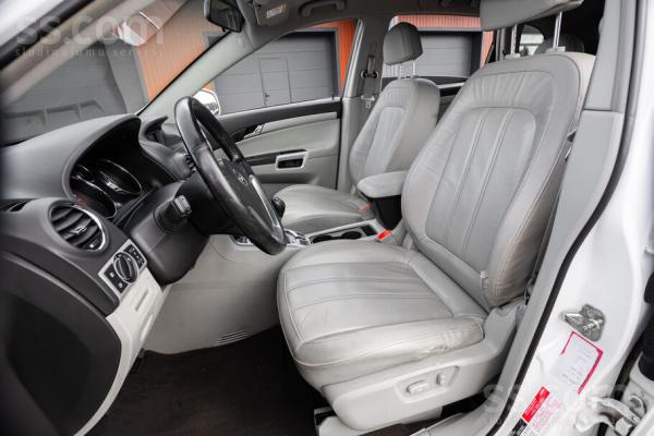 White Opel Antara 2014 in Jelgava, with an engine capacity of 2.20 L and mileage of 0 thousand km for 3700 €, photo 7 on AUTOMOTO.COM.LV