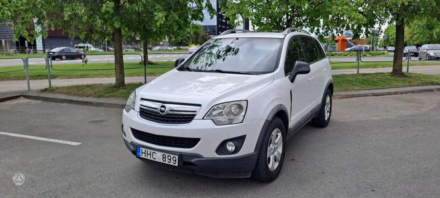 Balts Opel Antara 2014 Viļņa, ar dzinēja tilpumu 2.23 L un nobraukumu 176 tūkst. km par 4500 €, foto 1 vietnē AUTOMOTO.COM.LV