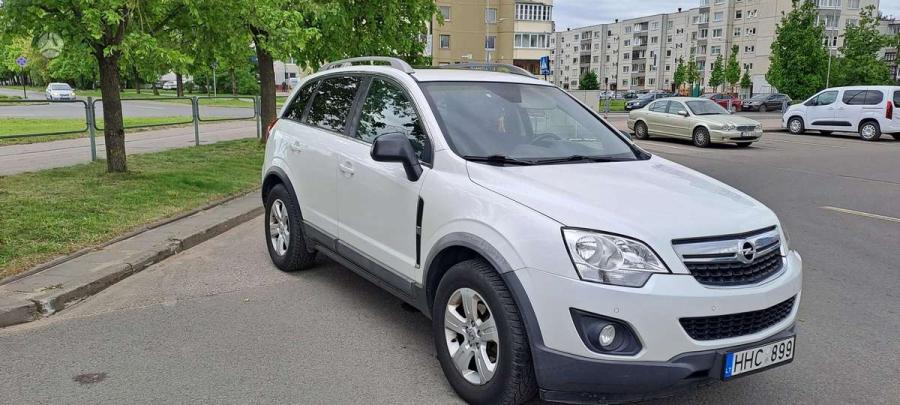 Balts Opel Antara 2014 Viļņa, ar dzinēja tilpumu 2.23 L un nobraukumu 176 tūkst. km par 4500 €, foto 3 vietnē AUTOMOTO.COM.LV