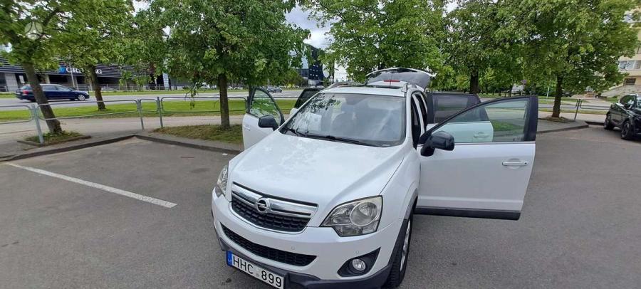 Balts Opel Antara 2014 Viļņa, ar dzinēja tilpumu 2.23 L un nobraukumu 176 tūkst. km par 4500 €, foto 15 vietnē AUTOMOTO.COM.LV
