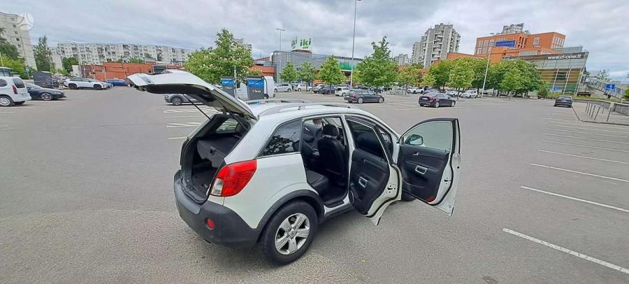 Balts Opel Antara 2014 Viļņa, ar dzinēja tilpumu 2.23 L un nobraukumu 176 tūkst. km par 4500 €, foto 17 vietnē AUTOMOTO.COM.LV