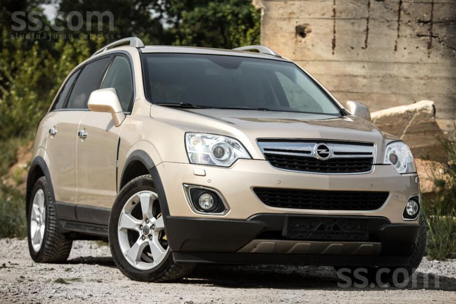 Yellow Opel Antara 2011 in Tukums, with an engine capacity of 2.20 L and mileage of 0 thousand km for 5500 €, photo 1 on AUTOMOTO.COM.LV