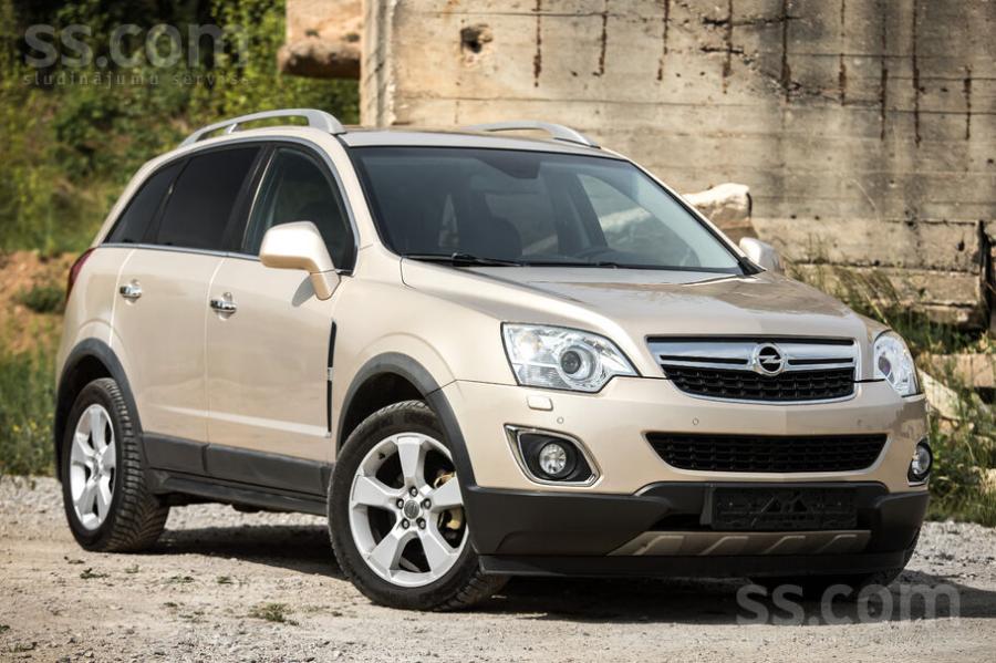Yellow Opel Antara 2011 in Tukums, with an engine capacity of 2.20 L and mileage of 0 thousand km for 5500 €, photo 6 on AUTOMOTO.COM.LV