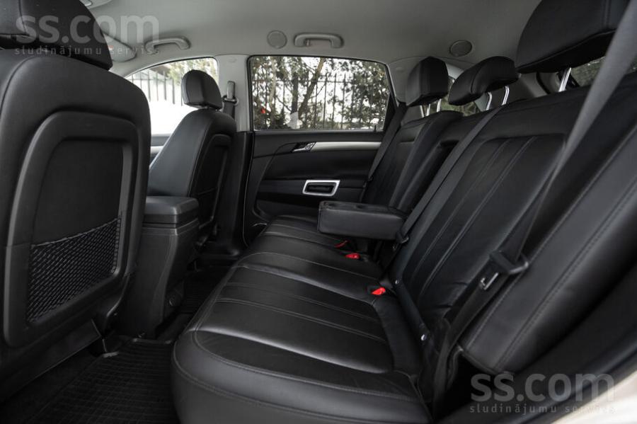 Yellow Opel Antara 2011 in Tukums, with an engine capacity of 2.20 L and mileage of 0 thousand km for 5500 €, photo 16 on AUTOMOTO.COM.LV