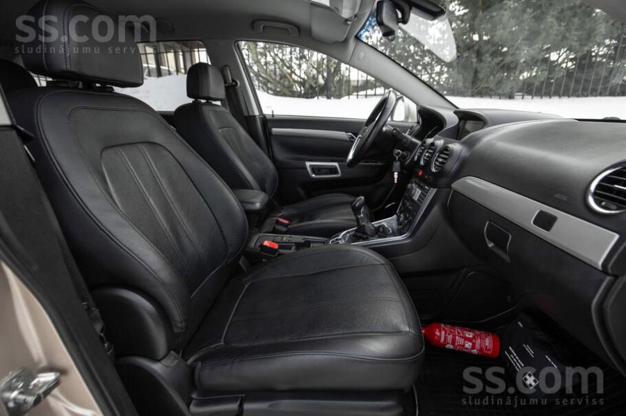 Yellow Opel Antara 2011 in Tukums, with an engine capacity of 2.20 L and mileage of 0 thousand km for 5500 €, photo 20 on AUTOMOTO.COM.LV