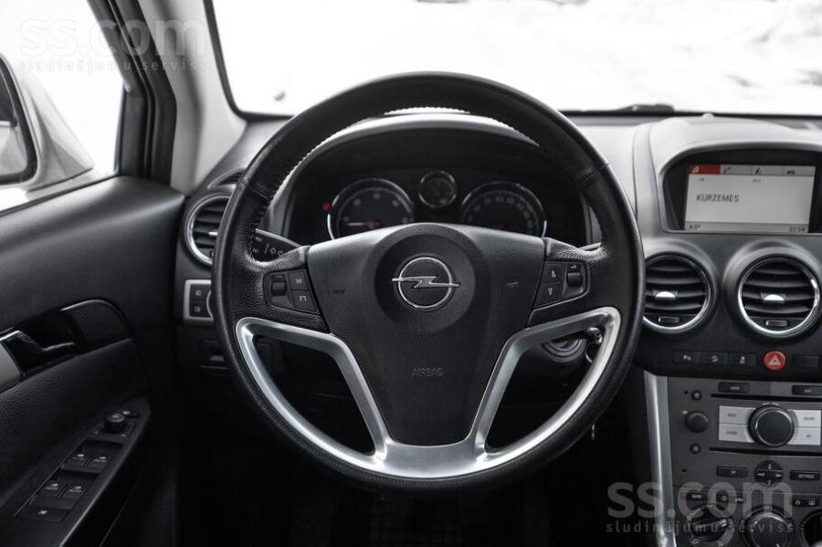 Yellow Opel Antara 2011 in Tukums, with an engine capacity of 2.20 L and mileage of 0 thousand km for 5500 €, photo 23 on AUTOMOTO.COM.LV