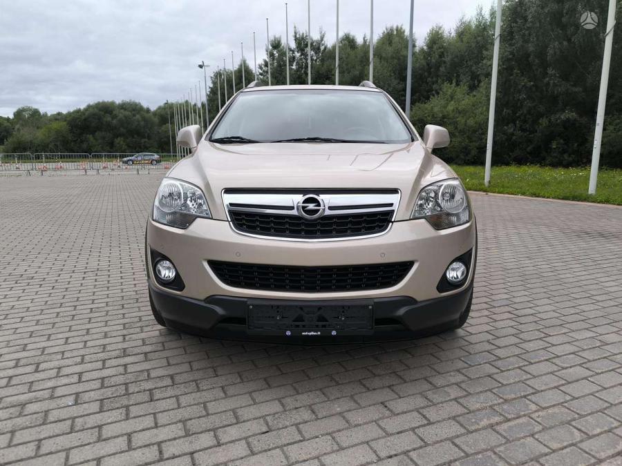 Dzeltens Opel Antara 2012 Šauļi, ar dzinēja tilpumu 2.23 L un nobraukumu 141 tūkst. km par 5600 €, foto 4 vietnē AUTOMOTO.COM.LV