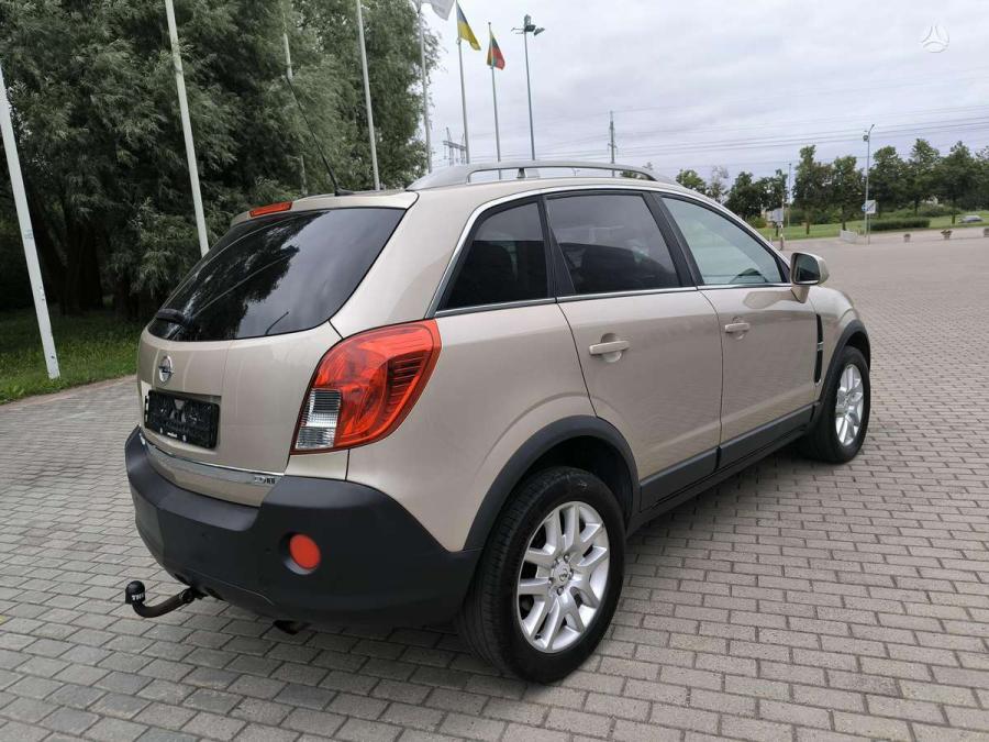 Dzeltens Opel Antara 2012 Šauļi, ar dzinēja tilpumu 2.23 L un nobraukumu 141 tūkst. km par 5600 €, foto 7 vietnē AUTOMOTO.COM.LV