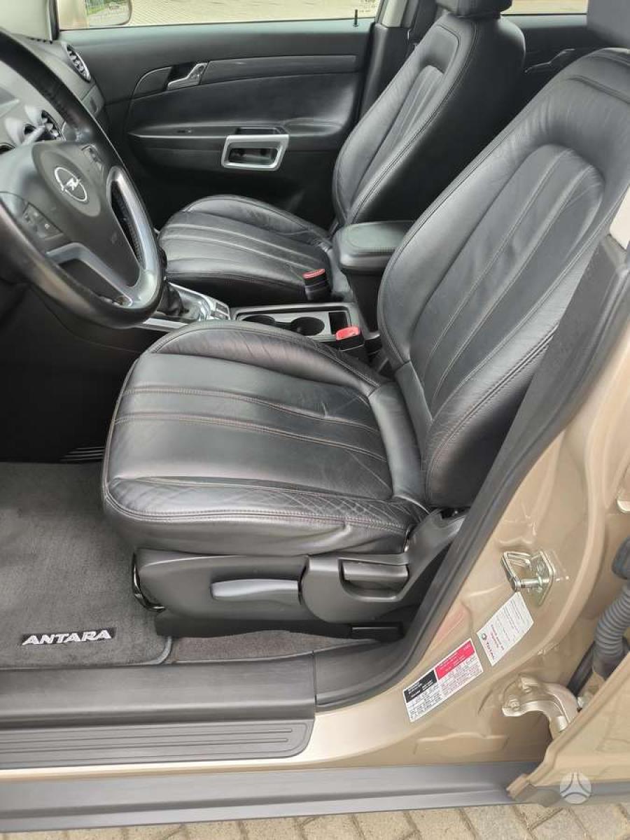Dzeltens Opel Antara 2012 Šauļi, ar dzinēja tilpumu 2.23 L un nobraukumu 141 tūkst. km par 5600 €, foto 15 vietnē AUTOMOTO.COM.LV