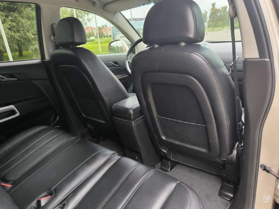 Dzeltens Opel Antara 2012 Šauļi, ar dzinēja tilpumu 2.23 L un nobraukumu 141 tūkst. km par 5600 €, foto 23 vietnē AUTOMOTO.COM.LV