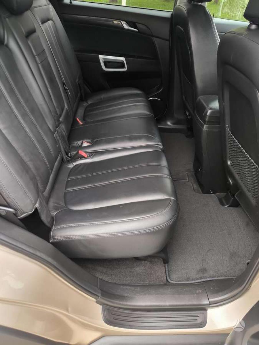 Dzeltens Opel Antara 2012 Šauļi, ar dzinēja tilpumu 2.23 L un nobraukumu 141 tūkst. km par 5600 €, foto 24 vietnē AUTOMOTO.COM.LV