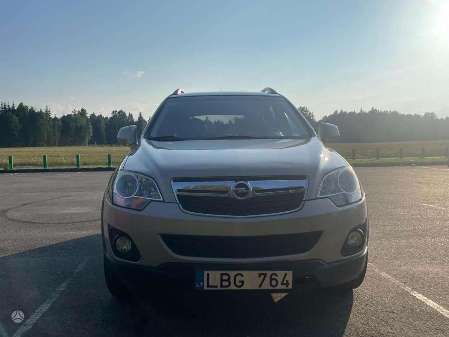 Dzeltens Opel Antara 2012 Kuršėnai, ar dzinēja tilpumu 2.20 L un nobraukumu 235 tūkst. km par 4500 €, foto 3 vietnē AUTOMOTO.COM.LV