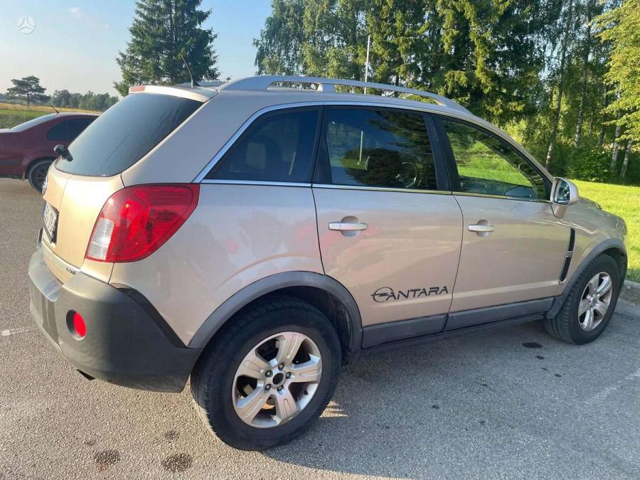 Dzeltens Opel Antara 2012 Kuršėnai, ar dzinēja tilpumu 2.20 L un nobraukumu 235 tūkst. km par 4500 €, foto 5 vietnē AUTOMOTO.COM.LV