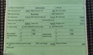 Pelēks Opel Ascona 1984 Kohtla-Jerve, ar dzinēja tilpumu 1.60 L un nobraukumu 83 tūkst. km par 500 €, foto 10 vietnē AUTOMOTO.COM.LV