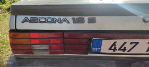 Pelēks Opel Ascona 1984 Kohtla-Jerve, ar dzinēja tilpumu 1.60 L un nobraukumu 83 tūkst. km par 500 €, foto 17 vietnē AUTOMOTO.COM.LV