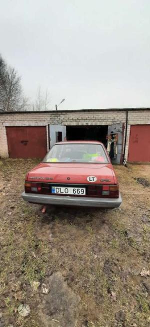 Sarkans Opel Ascona 1987 Mažeikiai, ar dzinēja tilpumu 1.80 L un nobraukumu 38 tūkst. km par 3000 €, foto 12 vietnē AUTOMOTO.COM.LV