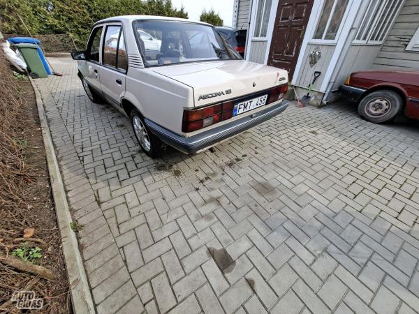 Opel Ascona 1986 Marijampole, ar dzinēja tilpumu 1.60 L un nobraukumu 100 tūkst. km par 850 €, foto 7 vietnē AUTOMOTO.COM.LV