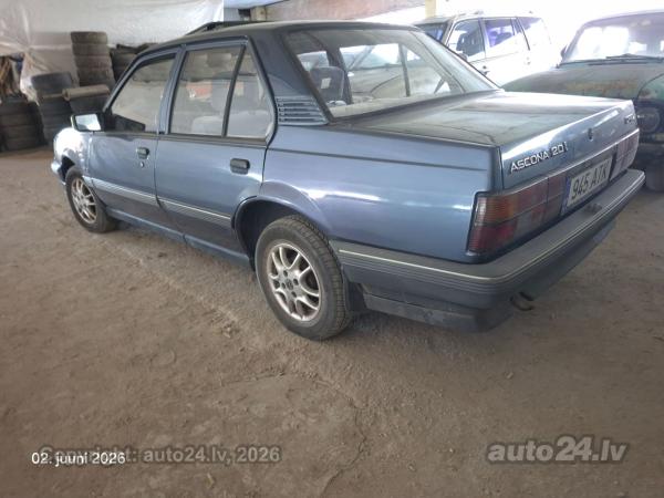 Opel Ascona 1988 in Parnu, with an engine capacity of 2.00 L and mileage of 88 thousand km for 1750 €, photo 9 on AUTOMOTO.COM.LV