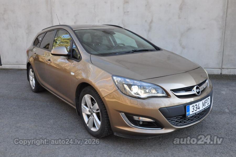 Beige Opel Astra 2013 in Tallinn, with an engine capacity of 1.40 L and mileage of 236 thousand km for 3500 €, photo 1 on AUTOMOTO.COM.LV