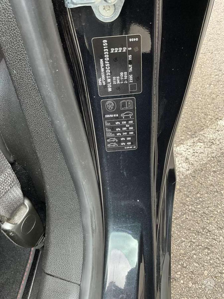Melns Opel Astra 2015 Šauļi, ar dzinēja tilpumu 1.40 L un nobraukumu 137 tūkst. km par 7999 €, foto 11 vietnē AUTOMOTO.COM.LV