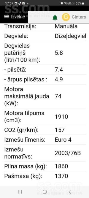 Melns Opel Astra 2006 Talsi, ar dzinēja tilpumu 1.90 L un nobraukumu 269 tūkst. km par 1490 €, foto 11 vietnē AUTOMOTO.COM.LV