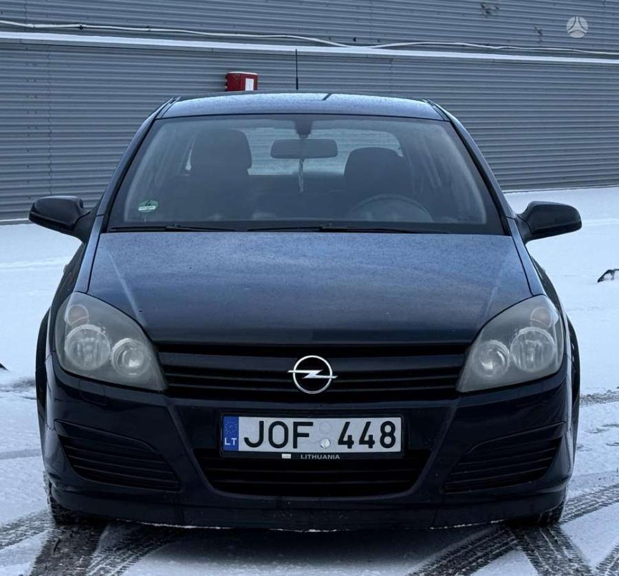 Melns Opel Astra 2005 Viļņa, ar dzinēja tilpumu 1.69 L un nobraukumu 252 tūkst. km par 999 €, foto 8 vietnē AUTOMOTO.COM.LV
