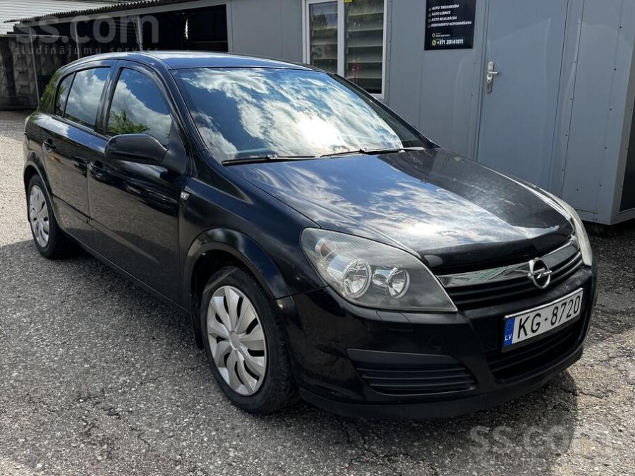 Черный Опель Астра 2006 в Даугавпилс, объемом двигателя 1.90 л и пробегом 0 тыс. км за 1890 €, фото 1 на AUTOMOTO.COM.LV