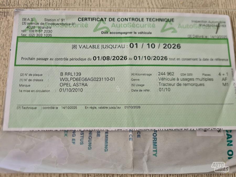 Melns Opel Astra 2010 Šilutė, ar dzinēja tilpumu 1.70 L un nobraukumu 250 tūkst. km par 2999 €, foto 20 vietnē AUTOMOTO.COM.LV