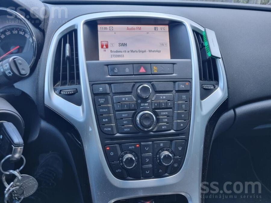 Melns Opel Astra 2010 Aizkraukle, ar dzinēja tilpumu 1.70 L un nobraukumu 250 tūkst. km par 2900 €, foto 6 vietnē AUTOMOTO.COM.LV