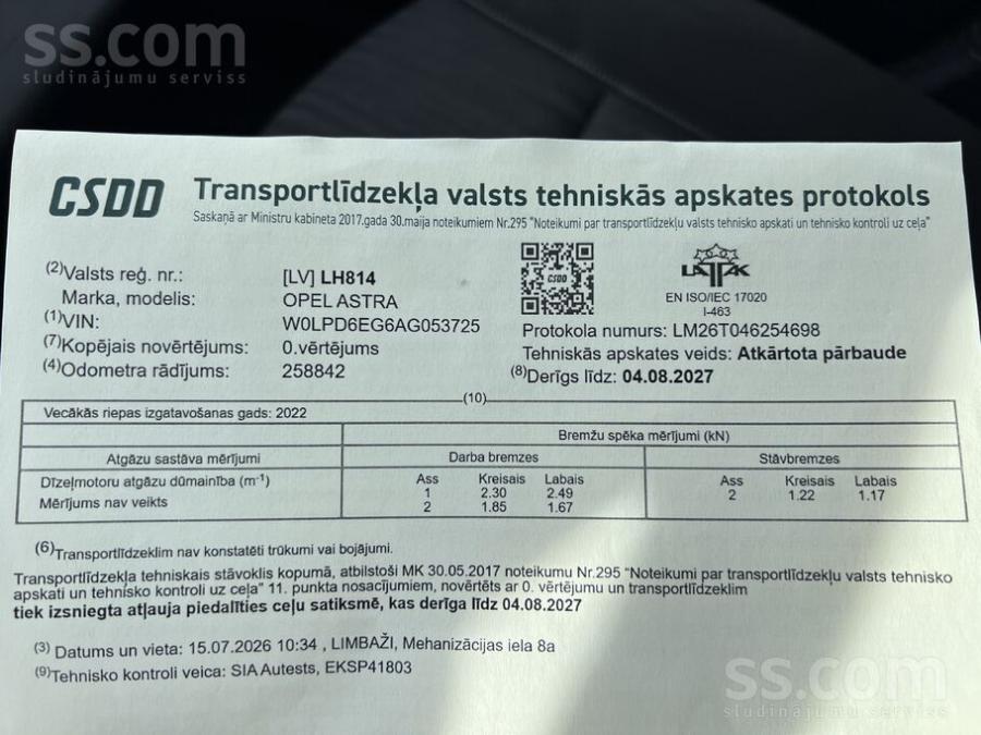 Melns Opel Astra 2010 Limbaži, ar dzinēja tilpumu 1.70 L un nobraukumu 262 tūkst. km par 1950 €, foto 24 vietnē AUTOMOTO.COM.LV