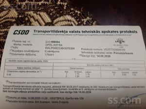 Черный Опель Астра 2011 в Вентспилс, объемом двигателя 1.70 л и пробегом 176 тыс. км за 3200 €, фото 15 на AUTOMOTO.COM.LV