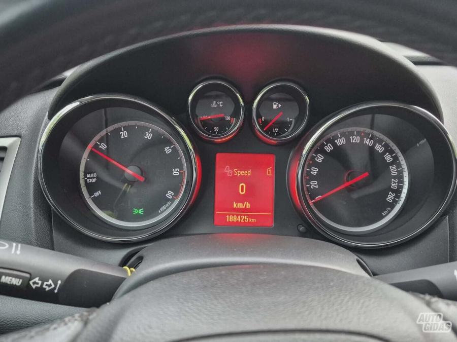 Black Opel Astra 2012 in Kaunas, with an engine capacity of 1.30 L and mileage of 188 thousand km for 3100 €, photo 13 on AUTOMOTO.COM.LV
