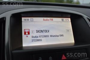 Black Opel Astra 2012 in Kuldiga, with an engine capacity of 1.70 L and mileage of 0 thousand km for 3850 €, photo 12 on AUTOMOTO.COM.LV