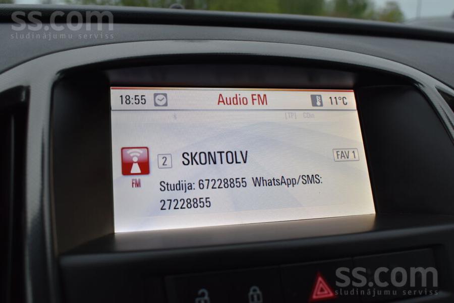 Black Opel Astra 2012 in Kuldiga, with an engine capacity of 1.70 L and mileage of 0 thousand km for 3850 €, photo 12 on AUTOMOTO.COM.LV