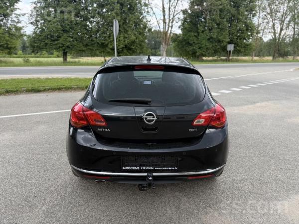 Melns Opel Astra 2012 Ogre, ar dzinēja tilpumu 2.00 L un nobraukumu 212 tūkst. km par 5599 €, foto 5 vietnē AUTOMOTO.COM.LV