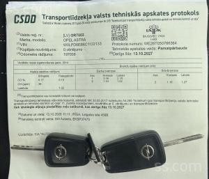 Black Opel Astra 2012 in Riga, with an engine capacity of 1.40 L and mileage of 0 thousand km for 4590 €, photo 25 on AUTOMOTO.COM.LV