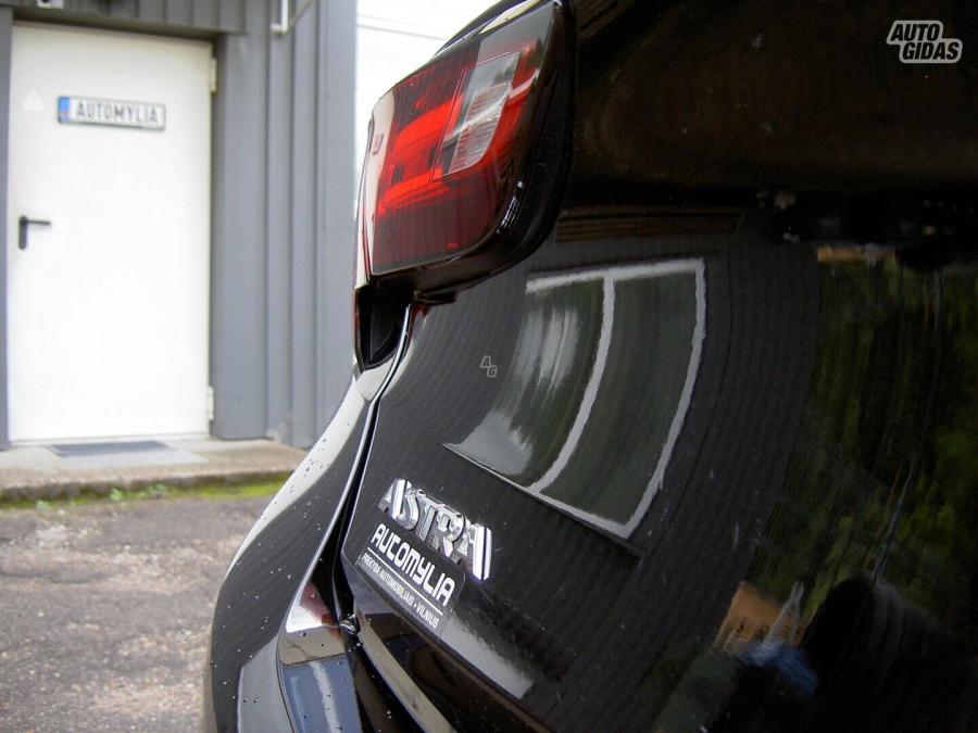 Black Opel Astra 2017 in Vilnius, with an engine capacity of 1.60 L and mileage of 191 thousand km for 7599 €, photo 16 on AUTOMOTO.COM.LV