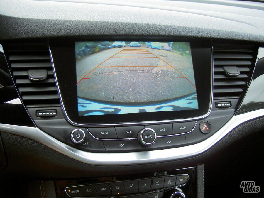Black Opel Astra 2017 in Vilnius, with an engine capacity of 1.60 L and mileage of 191 thousand km for 7599 €, photo 20 on AUTOMOTO.COM.LV