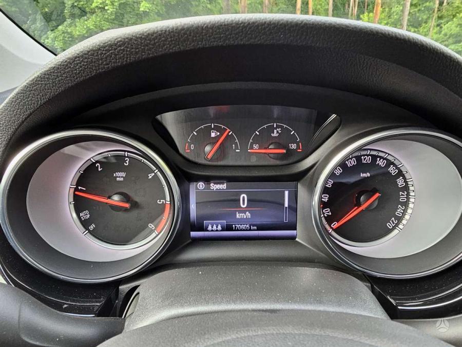 Melns Opel Astra 2019 Ukmergė, ar dzinēja tilpumu 1.60 L un nobraukumu 171 tūkst. km par 6400 €, foto 17 vietnē AUTOMOTO.COM.LV